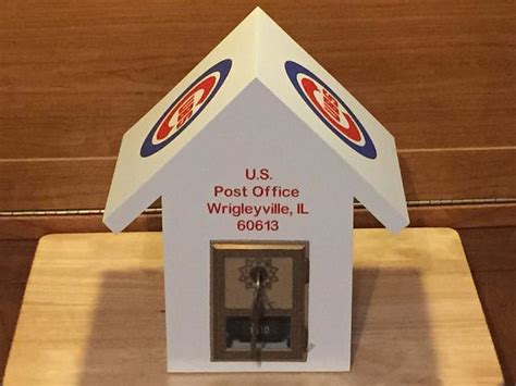 Cubs Post Office Box Bank Woodworking Project By Roushwoodworking