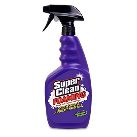 super clean foaming multi surface all purpose cleaner degreaser spray biodegradable full