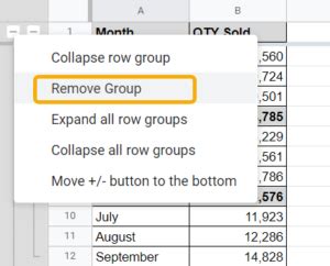 Ways To Group Rows And Columns In Google Sheets Ok Sheets