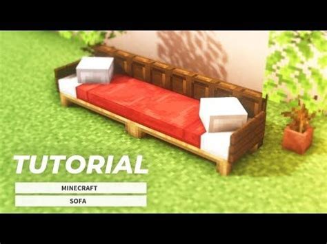 How To Build A Sofa In Minecraftusing How To Make Furniture In Minecraft Minecraft Wonderhowto