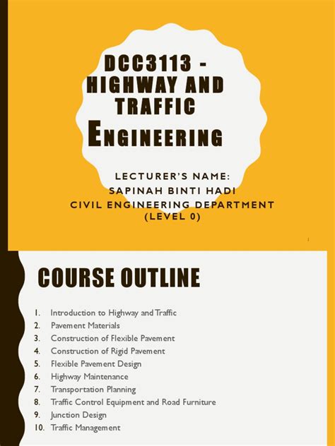 Chapter 1 Intoduction Do Highway And Traffic Engineering 1 Pdf Road Transport