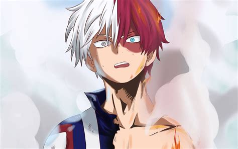 Mha Todoroki Wallpapers Top Free Mha Todoroki Backgrounds Wallpaperaccess