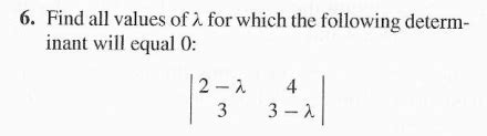 Solved 6 Find all values of λ for which the following Chegg com