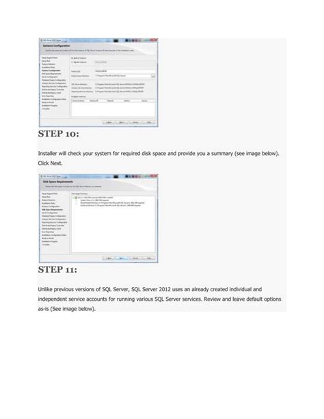Sql Server 2012 Installation Docx