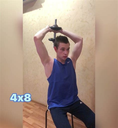 ЛУЧШИЕ Упражнения На Трицепс С Гантелями Youtube