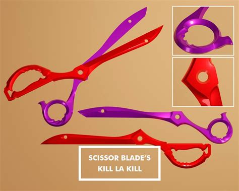 Scissor Blade Ryuko Matoi Kill La Kill Nui Harime Blade Etsy