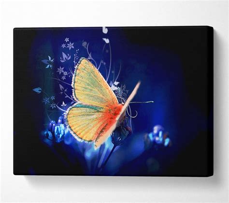 butterfly flutter canvas art that brings walls to life wallart direct
