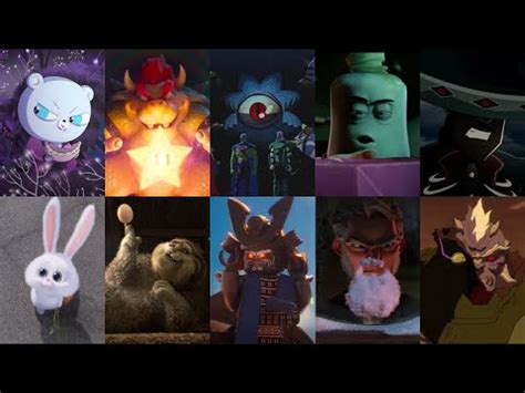 Defeat Of My Favorite Animated Non Disney Movie Villains Part 5 Youtube