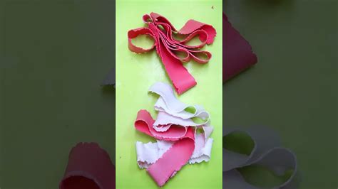 점토 만들기 핑크 하트 네온사인 Shorts Youtube