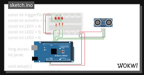 Sensor Jarak Wokwi Esp32 Stm32 Arduino Simulator Sensor Jarak Wokwi Esp32 Stm32 Arduino Simulator
