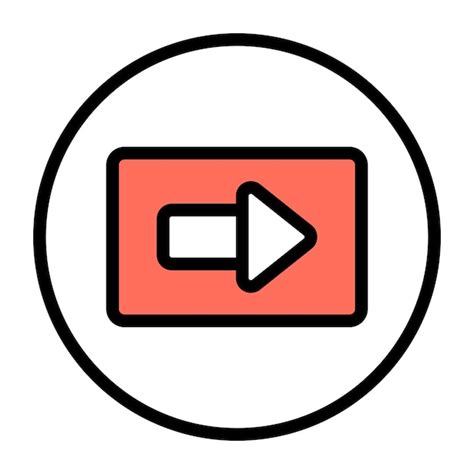 Premium Vector Modern Style Icon Of Forward Arrow