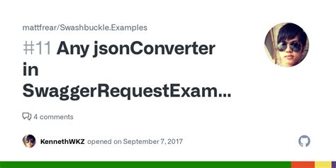 any jsonconverter in swaggerrequestexample override webapiconfig in v3