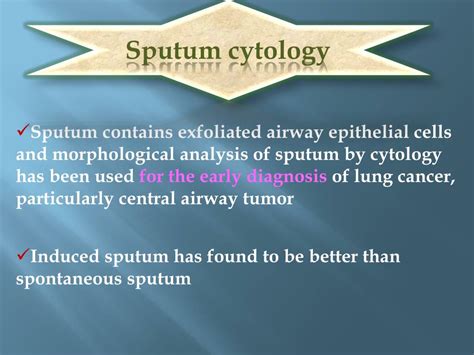 Ppt Early Diagnosis Of Lung Cancer Powerpoint Presentation Free