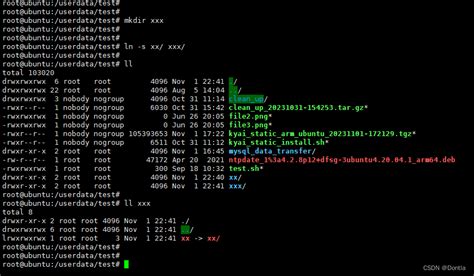 linux软链接的创建、修改、删除（硬链接hard link、软链接soft link或symbolic link、死链接dangling