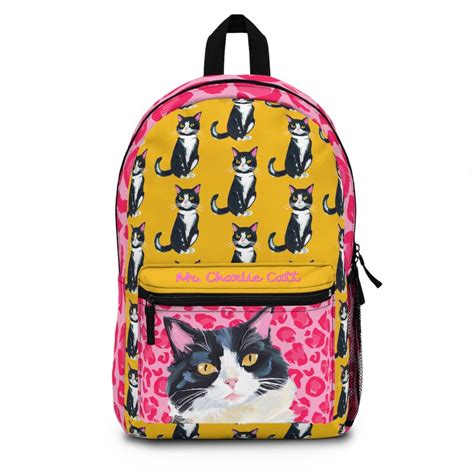 Cat Backpack Etsy
