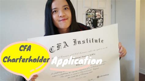 Cfa Certificate Frame