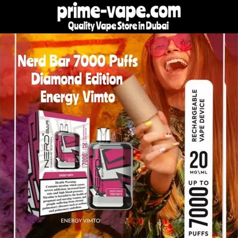 Nerd Bar 7000 Puffs Diamond Edition Disposable Vape Dubai Uae