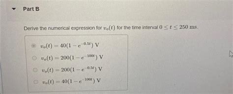 Solved The Voltage Pulse Shown In Figure Is Applied To Chegg