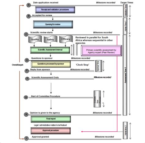 Standardised Review Process Map For Regulatory Agencies This Map Download Scientific Diagram