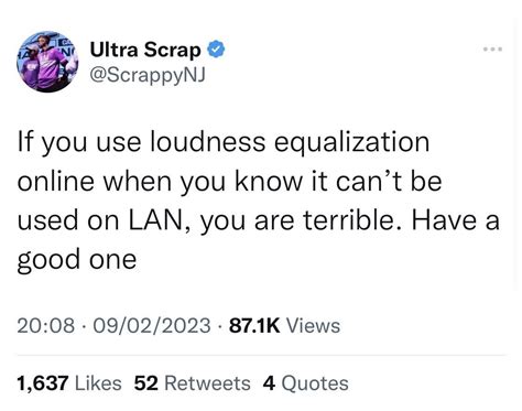 Some Pros Still Using The Loudness Equalization Rcodcompetitive