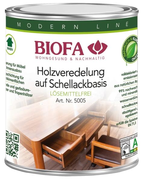 Biofa Holzveredelung Auf Schellackbasis Nr 5005 Naturwaren Online Kaufen
