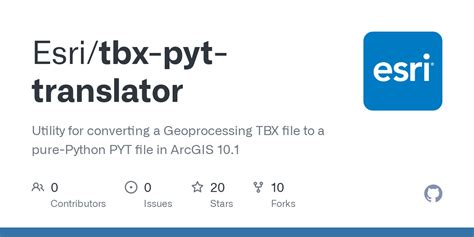 Github Esritbx Pyt Translator Utility For Converting A