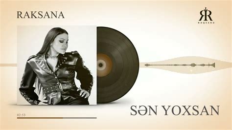Rəqsanə İsmayılova - Sen Yoxsan (Official Music) - YouTube