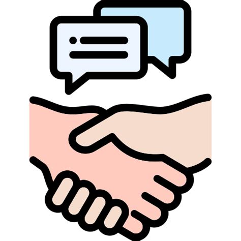 Handshake Free Communications Icons