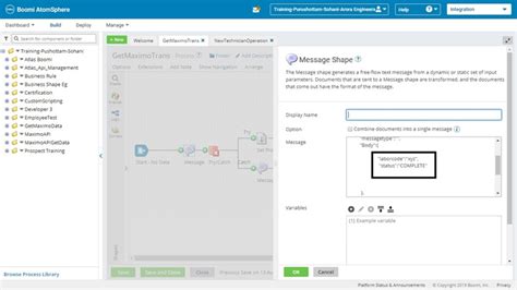 Question Dynamically Pass Vlaues To Client Connector Using Message Payload Boomi Community