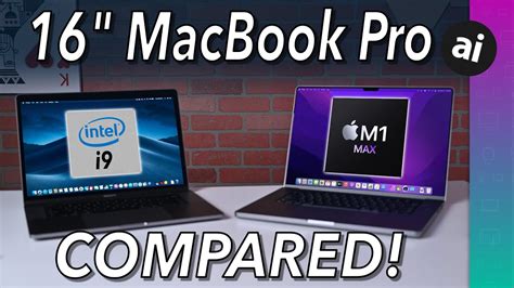 Compared 2021 New 16 Inch Macbook Pro Vs 2019 16 Inch Macbook Pro