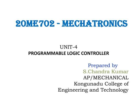 Unit 4 Programmable Logic Controllerpdf