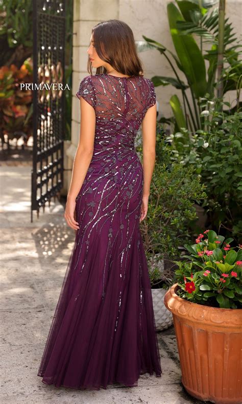 Primavera 13114 Long Prom Dress Promgirl