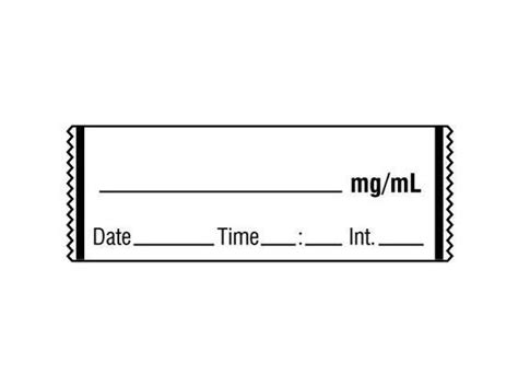 Shamrock Labels Anesthesia Drug Labels With Date Time Initial Sa 3