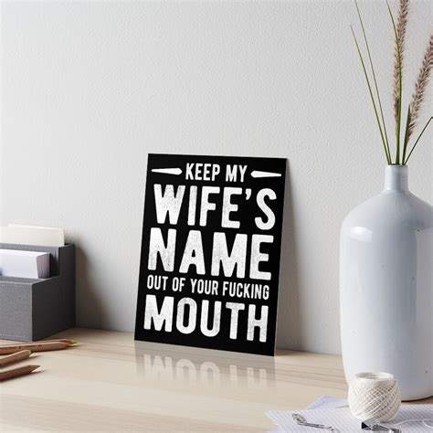 Keep My Wifes Name Out Of Your Fucking Mouth Will Smith Slap Chris Rock Art Board Print By