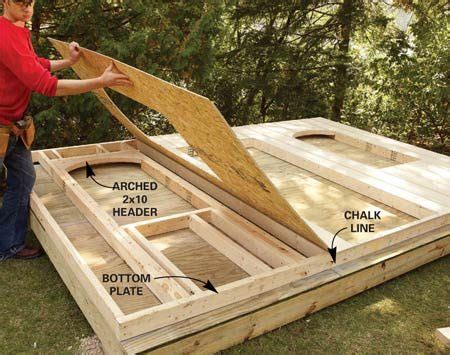 How To Build A Cheap Storage Shed The Family Handyman