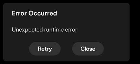 Android Plex App Unexpected Runtime Error Mobile Devices Plex Forum