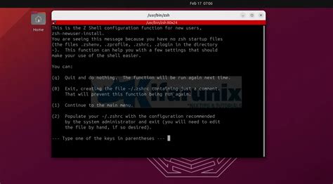 Install Zsh On Ubuntu 2404