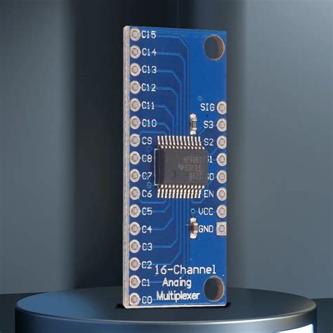 Cd74hc4067 Analog Digital Mux Breakout Board Mutual Convert Analog Digital Multiplexer Board