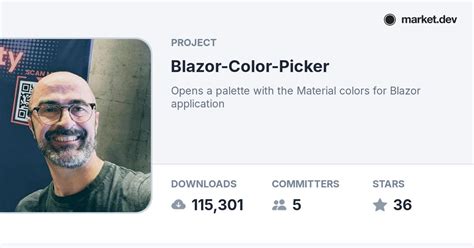 Blazor Color Picker Ecosystem Directory Marketdev