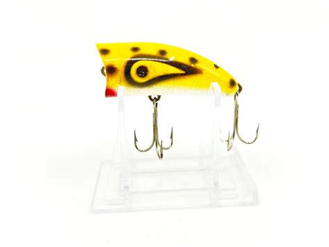 Lazy Ike Chug Ike Lure Ybls Yellow Black Spots Color Smaller Size My Bait Shop Llc