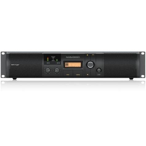 Behringer Nx6000d 6000w Class D Power Amplifier From Inta Audio Uk