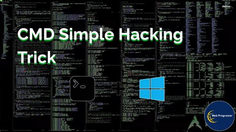 cmd simple hacking trick part 1 youtube