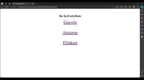 the href attribute codewithme youtube