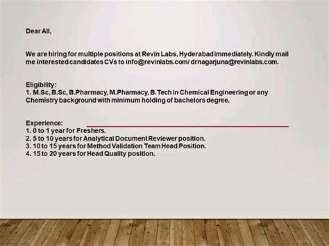 Rajashekar Reddy On Linkedin Dear All We Are Hiring For Multiple Positions At Revin Labs