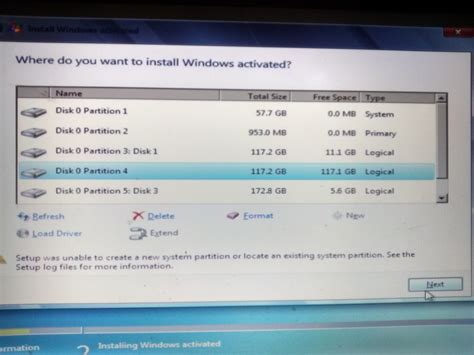 Unable To Intall Windows 7 With Linux Mint 172 In Dual Boot Partition Error Occuring Super User