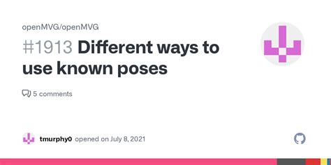 Different Ways To Use Known Poses Issue Openmvg Openmvg Github