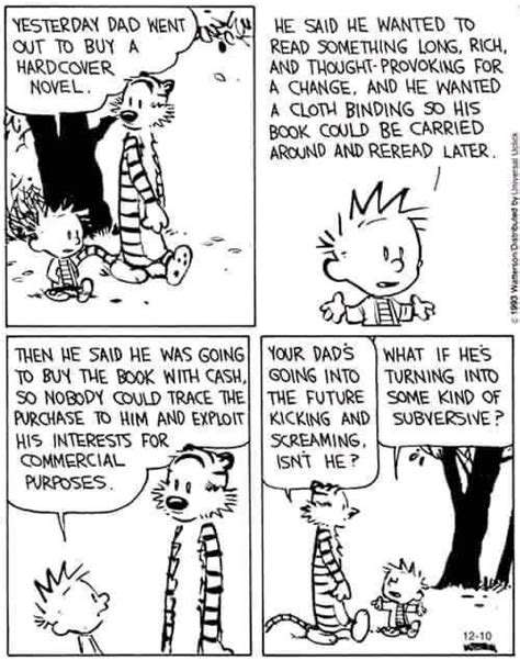 Pin By A Collection On Humor Calvin And Hobbes And Bacon Comic Book Genres Funny Comics