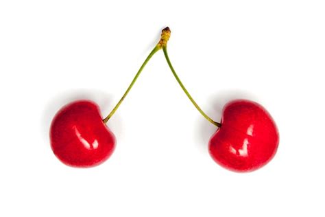 Premium Photo Two Sweet Cherry