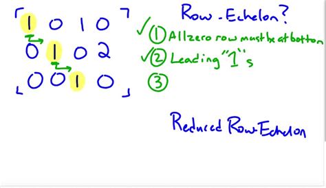solved in exercises 41 44 determine whether the matrix is in row