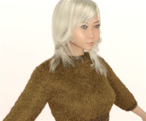 Artstation Xandrea Temperament Ladyblendshape Facial Captureunreal Engine 4 Game Assets